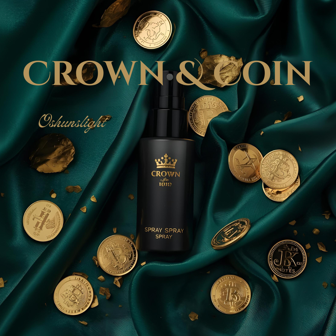 Crown & Coin Prosperity Spray – OshunsLight's Boutique